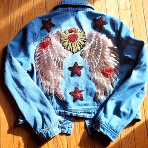 Dollhouse | Jackets & Coats | Bedazzled Doll House Jean Jacket | Poshmark